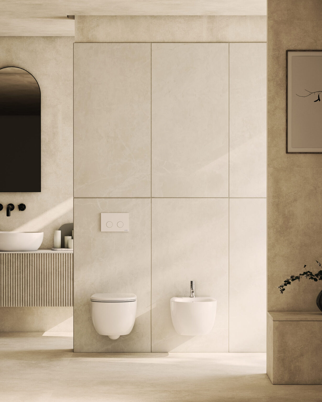Wall-hung Wc SENZABRIDA® – Ceramica Globo