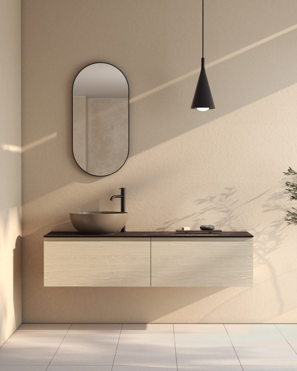 Washbasin unit Marì h 36.8 – Ceramica Globo